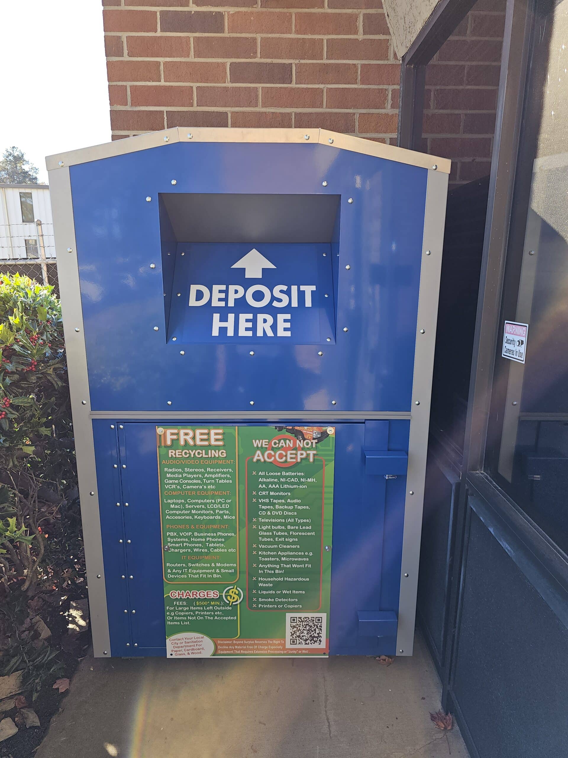 24/7 Drop-Off Box | Electronics Recycling in Atlanta, GA | Reworx ...