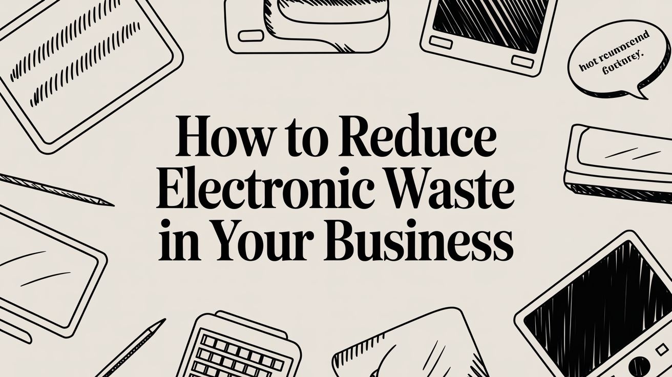 Reduce Electronic Waste: A Corporate Guide by Reworx Recycling