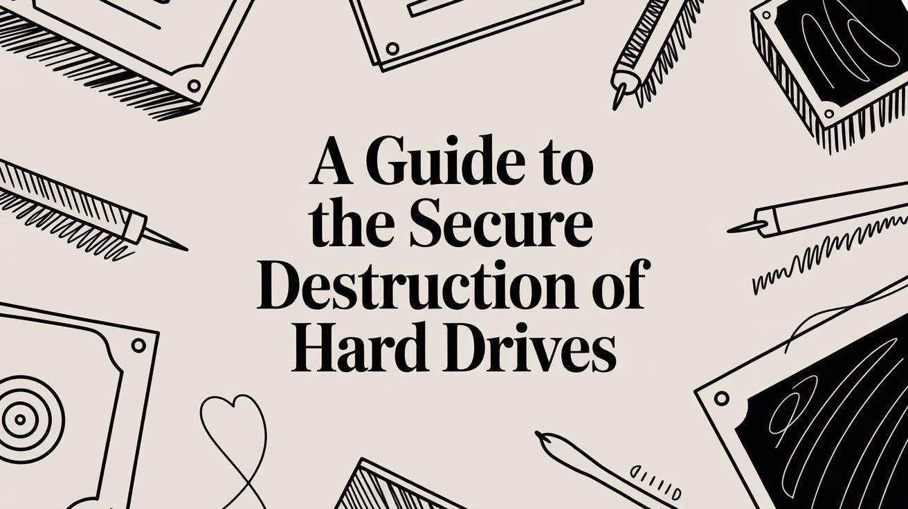 A Guide to the Secure Destruction of Hard Drives