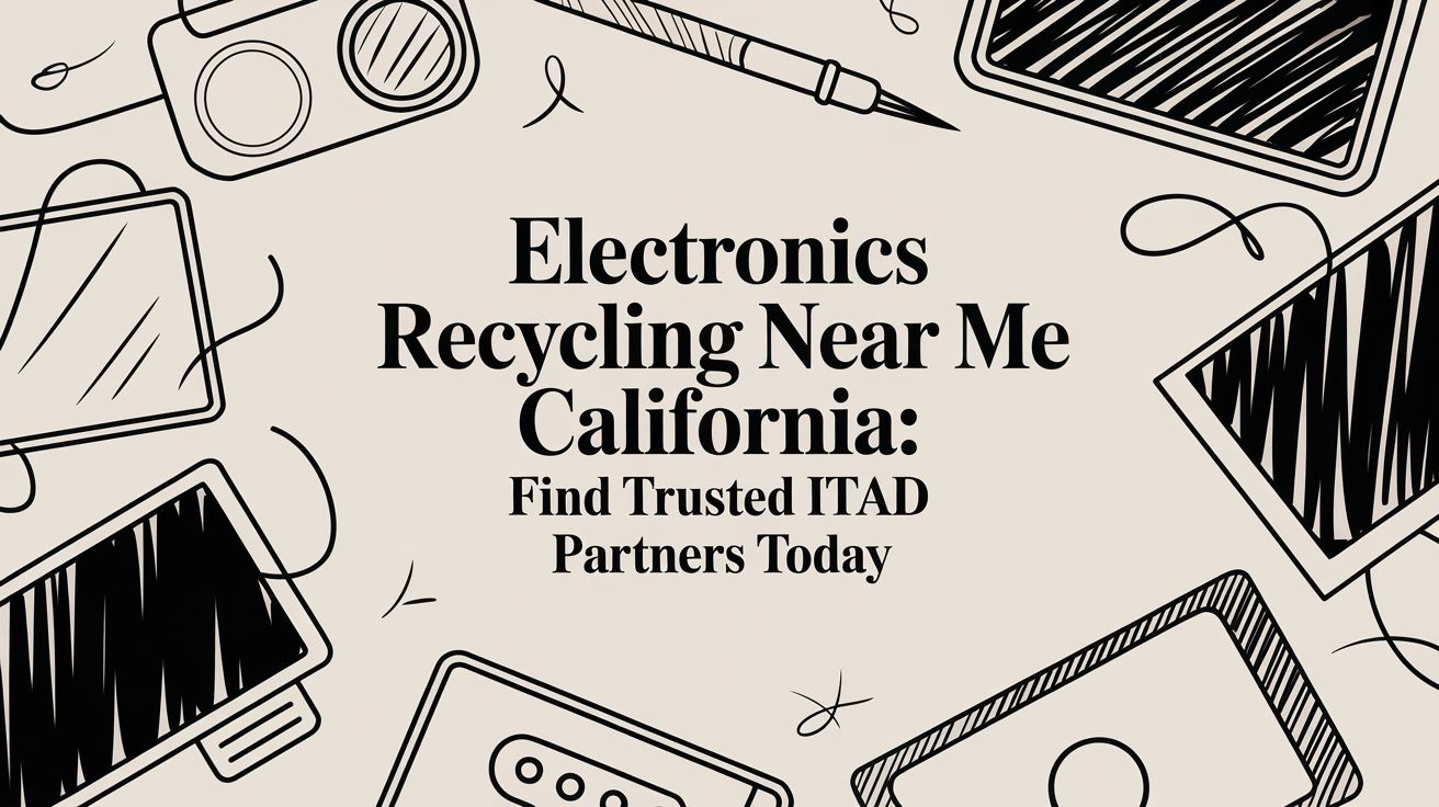Electronics Recycling for California Businesses: A Guide to Compliant ...